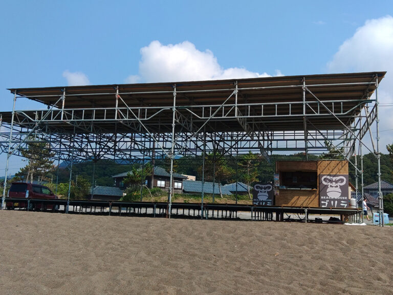 鷹巣海水浴場 浜茶屋